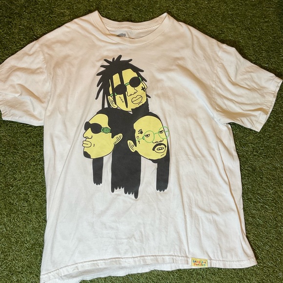 Shirts | Migos Gangster Doodles Doodle Tee Shirt | Poshmark